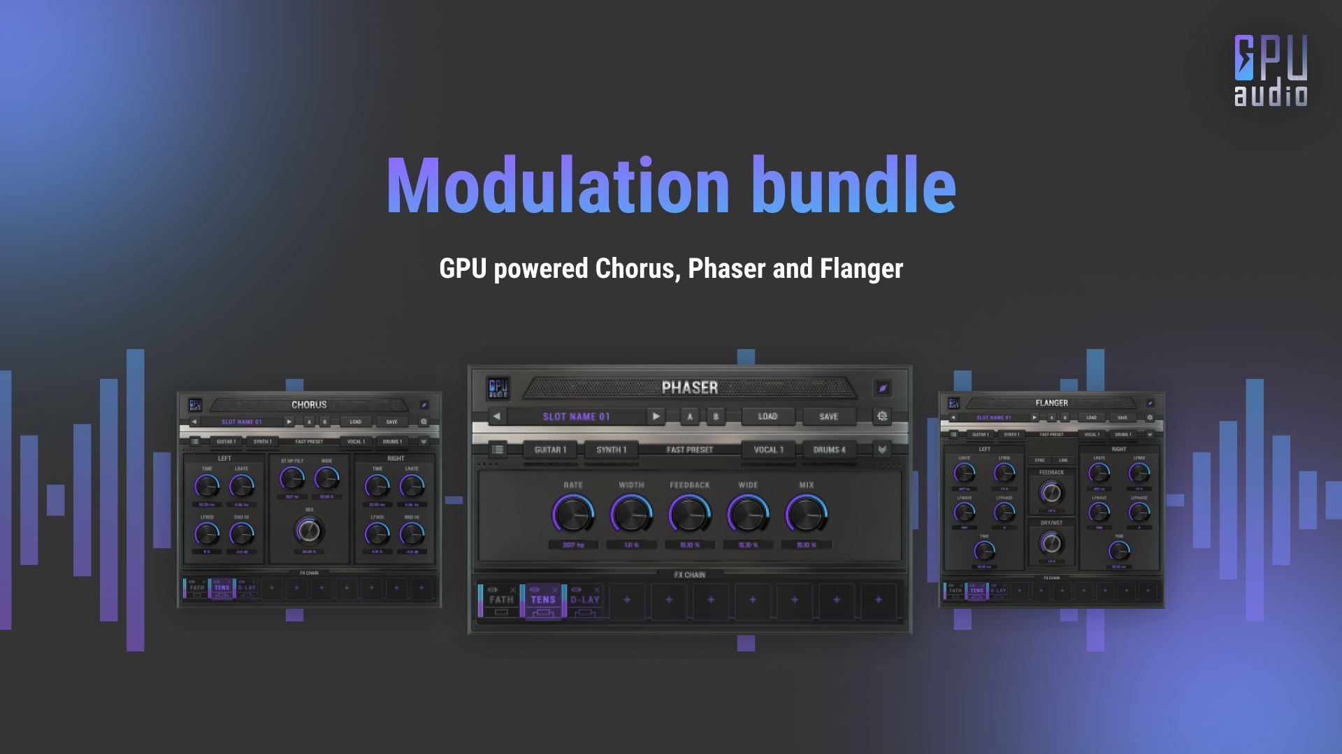 GPU Audio Announce A Free Suite Of Modulation Plugins - Attack Magazine GPU Audio Announce A Free Suite Of Modulation Plugins - Attack Magazine
